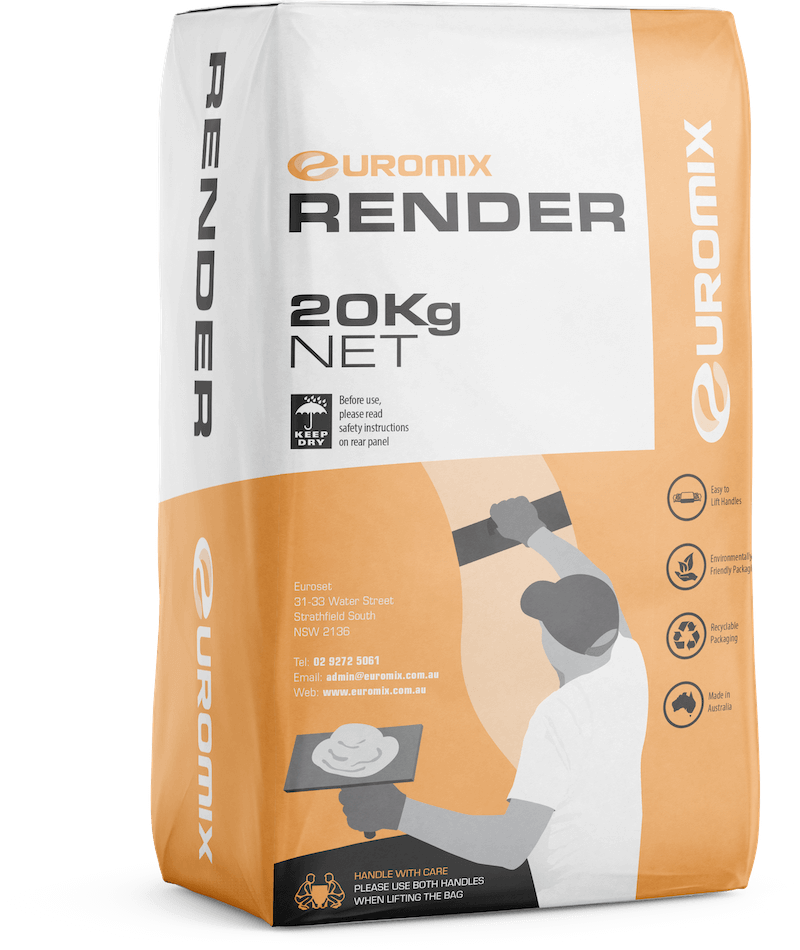 Euromix™ Render - Multi Purpose AS1530.1 Non Combustible Render
